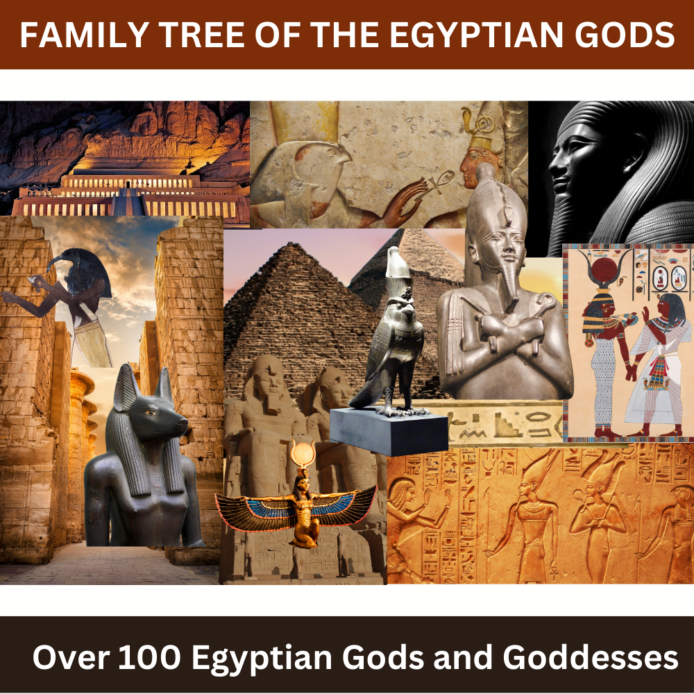 Family Tree of the Egyptian Gods – World History and Mythology