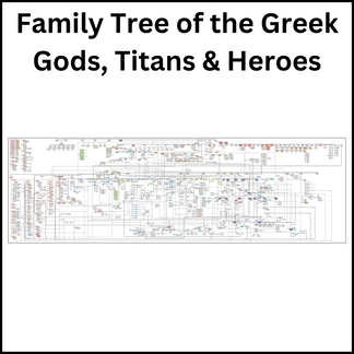 Family Tree of the Greek Gods – World History and Mythology