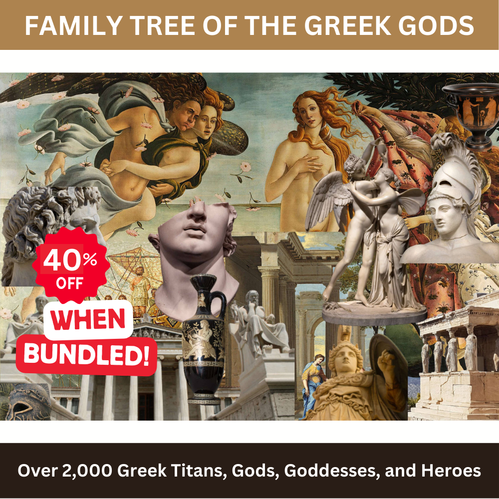 Family Tree of the Greek Gods – World History and Mythology